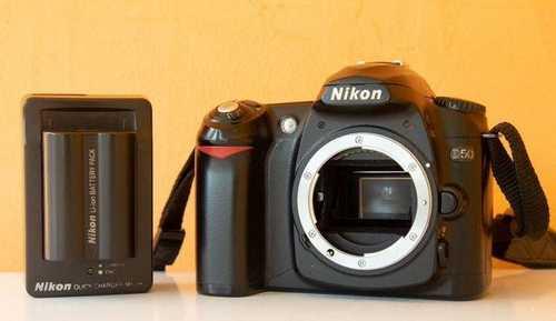 Зеркальный фотоаппарат Nikon d50 (body)