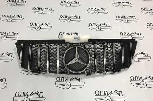 Решетка радиатора на Mercedes ML W164 до рест GT