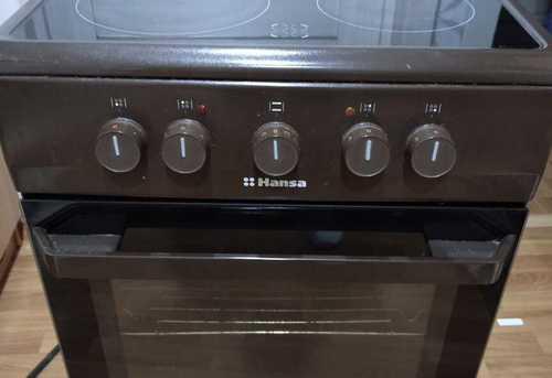 Hansa плита электрическая с жарочным шкафом бу