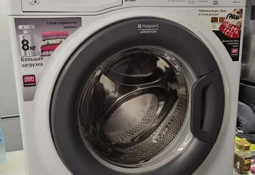 Стиральная машина hotpoint ariston 8кг узкая | Festima.Ru – частные ...