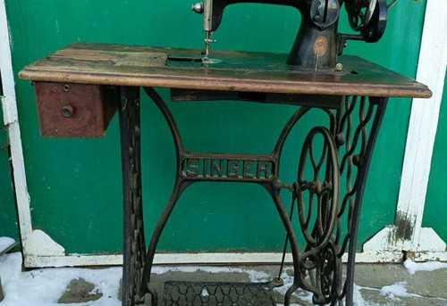 Швейная машинка зингер на станине