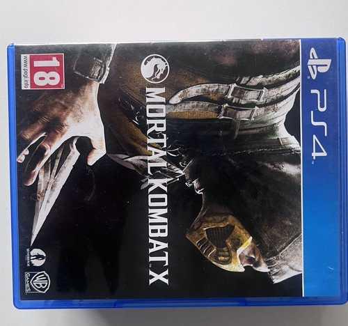 Mortal Kombat X ps4 диск (в продаже есть еще игры