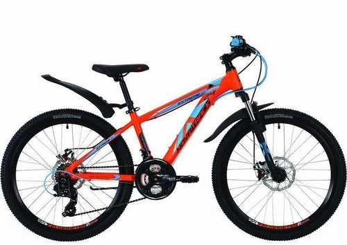 Велосипед novatrack 24" Extreme AL Disc оранжевый