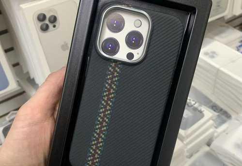 Чехол на iPhone 15 Pro Luxo MagSafe Black
