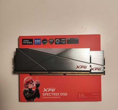 Оперативная память XPG Spectrix D50 32 гб DDR4 413