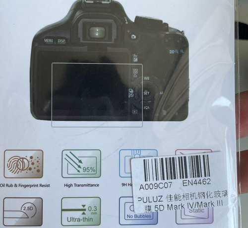 Защитное стекло на экран canon 5d mark iii mark iv