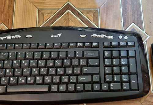 Беспроводная клавиатура + мышь Genius