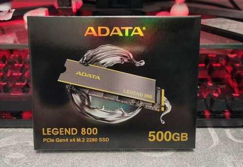 500GB SSD M.2 adata legend 800 Гарантия