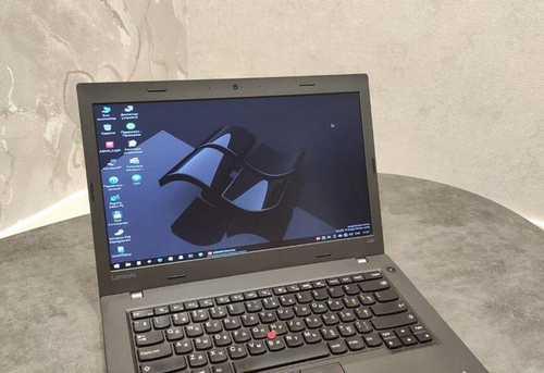 14" Lenovo ThinkPad L460, 500 ГБ, Core i3-6100U, RAM 8 ГБ, Intel HD Graphics 520