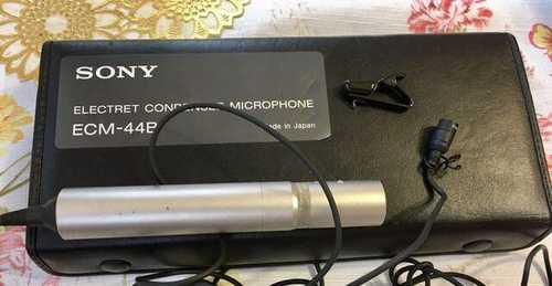 Микрофон петличный sony ecm-44b