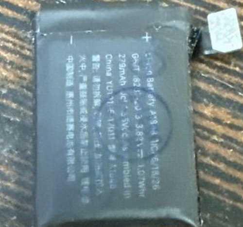 Аккумулятор Apple Watch 3 38 mm