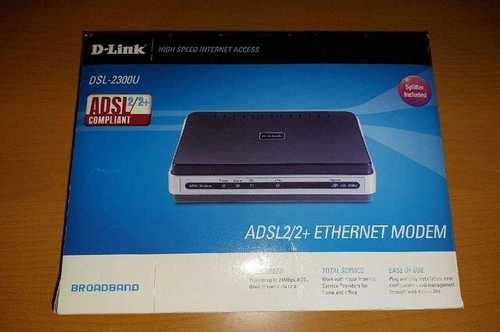 Модем D-link DSL-2300U