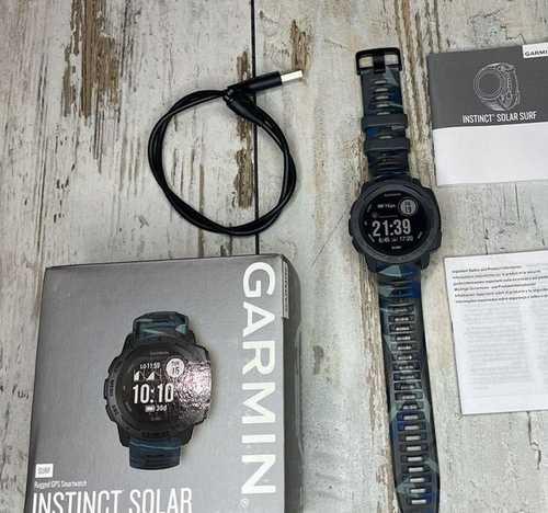 Garmin Instinct solar surf edition pipeline