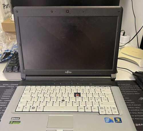 Ноутбук Fujitsu lifebook s710(битый экран )