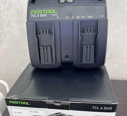 Быстрозарядное устройство TCL 6 DUO festool 577017