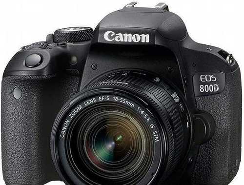 Canon 800d kit 18-55 is stm(Абсолютно Новый)