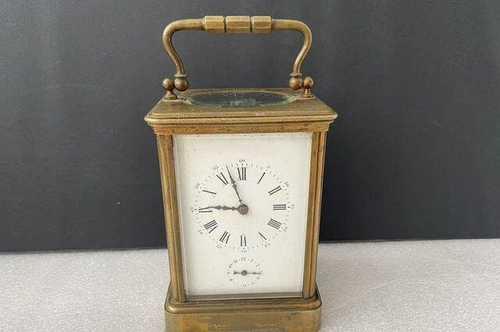 Старинные каретные часы Франция