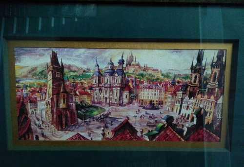 Картина "Пражский Град"