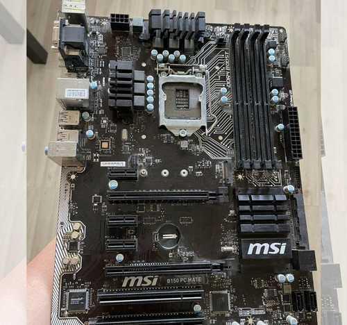 Материнская плата msi b150 (1155 socket)