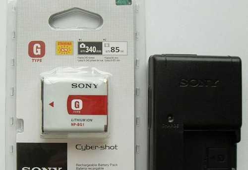 Аккумулятор Sony NP-BG1 + Зарядка Sony BC-csgb