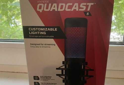 Микрофон hyperx quadcast s