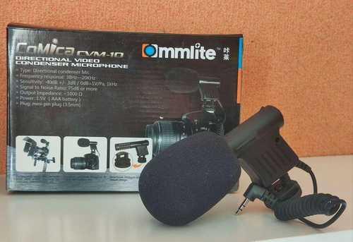Микрофон накамерный Comica CVM-10 для видео