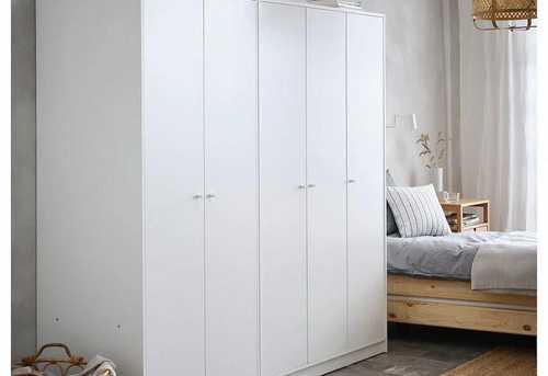 Шкаф икеа / IKEA белый клеппстад