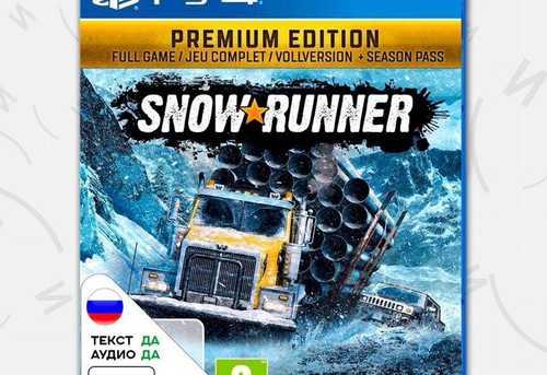Игра SnowRunner - Premium Edition (PS4, русская ве