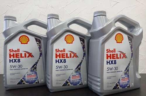 Масло моторное Shell HX8 5w30 4 л оригинал