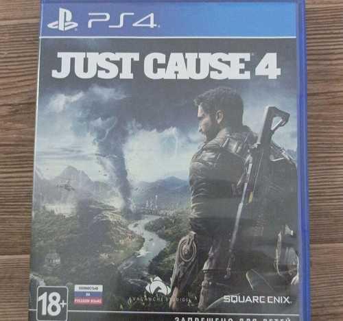 Игра для ps4, диск. just cause 4