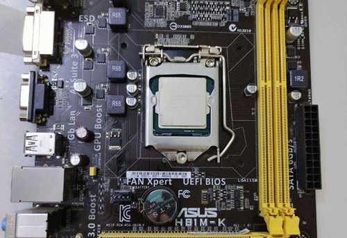 Связка Asus H81M-K/Intel G3240