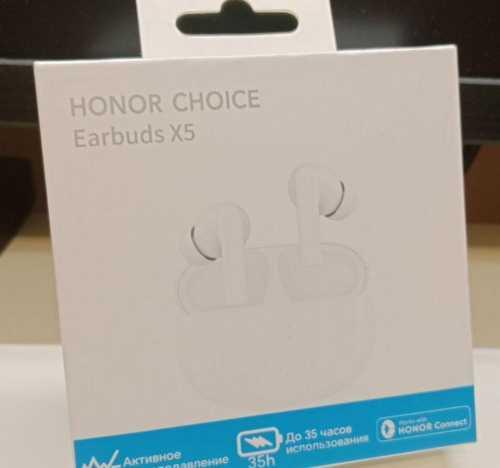 Наушники honor choice earbuds x5