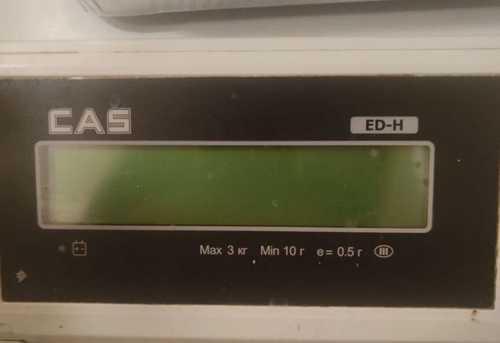 Весы CAS ED-H MAX 3 KG
