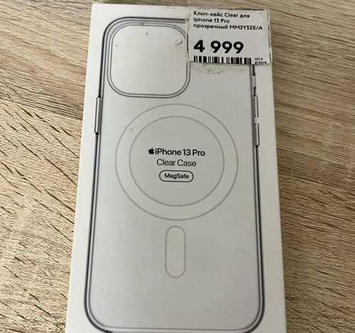 Оригинальный чехол Apple Clear для iPhone 13 Pro