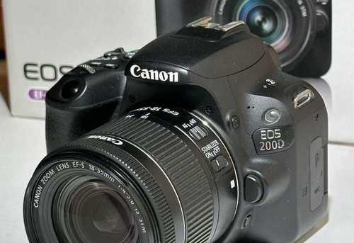 Canon EOS 200d (полный комплект)