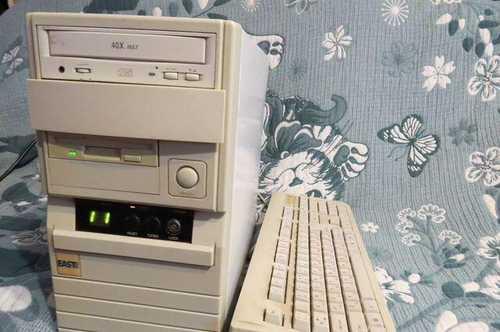386 DX компьютер ретро