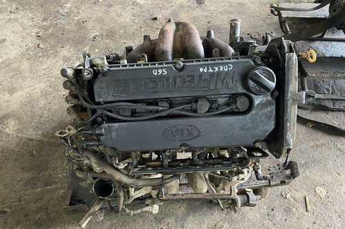 Двигатель в сборе Спектра (S6D) Kia Spectra