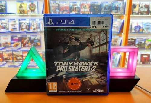 Игры для Playstation 4 Tony Hawks Pro Skater 1+2