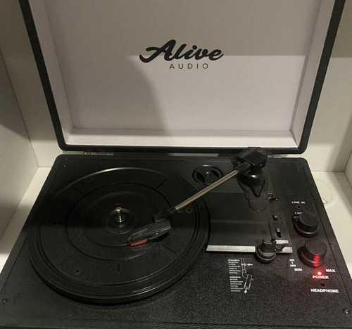 Виниловый проигрыватель Alive Audio glam GLM-01