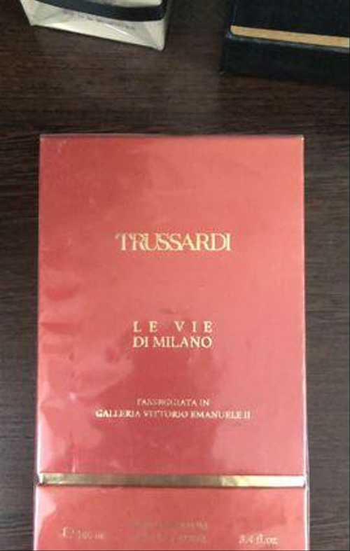 Trussardi парфюмерия