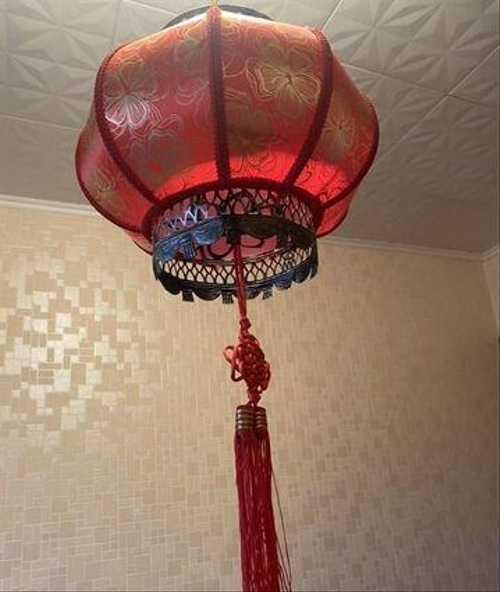 Светильник потолочный, китайский фонарь