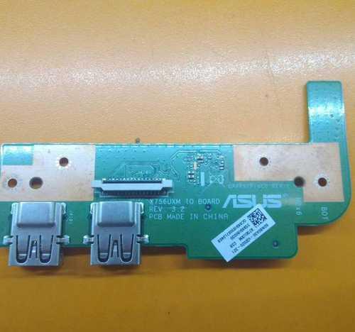 X756UXM IO board daxk9FPI6C0 REV: C Asus X756