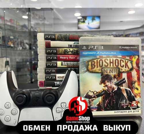 Диск BioShock: infiniteб.У игры play station 3