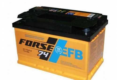 Аккумулятор forse EFB 6CT-74VLR (0) LB