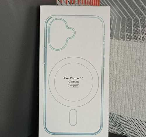 Чехол на iPhone 16 Clear Case MagSafe