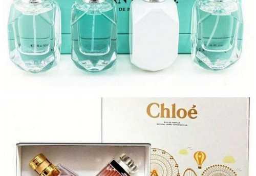 Наборы парфюма Tiffany & Co, Chloe, 4x30ml