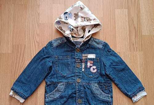 Джинсовая куртка детская 86р-р