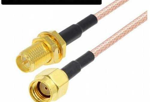 SMA кабель-удлинитель RG316 (тип A) 2 м