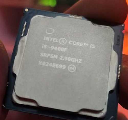 Процессор intel core i5 9400f