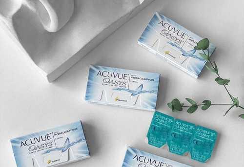 Контактные лины Acuvue Oasys с доставкой